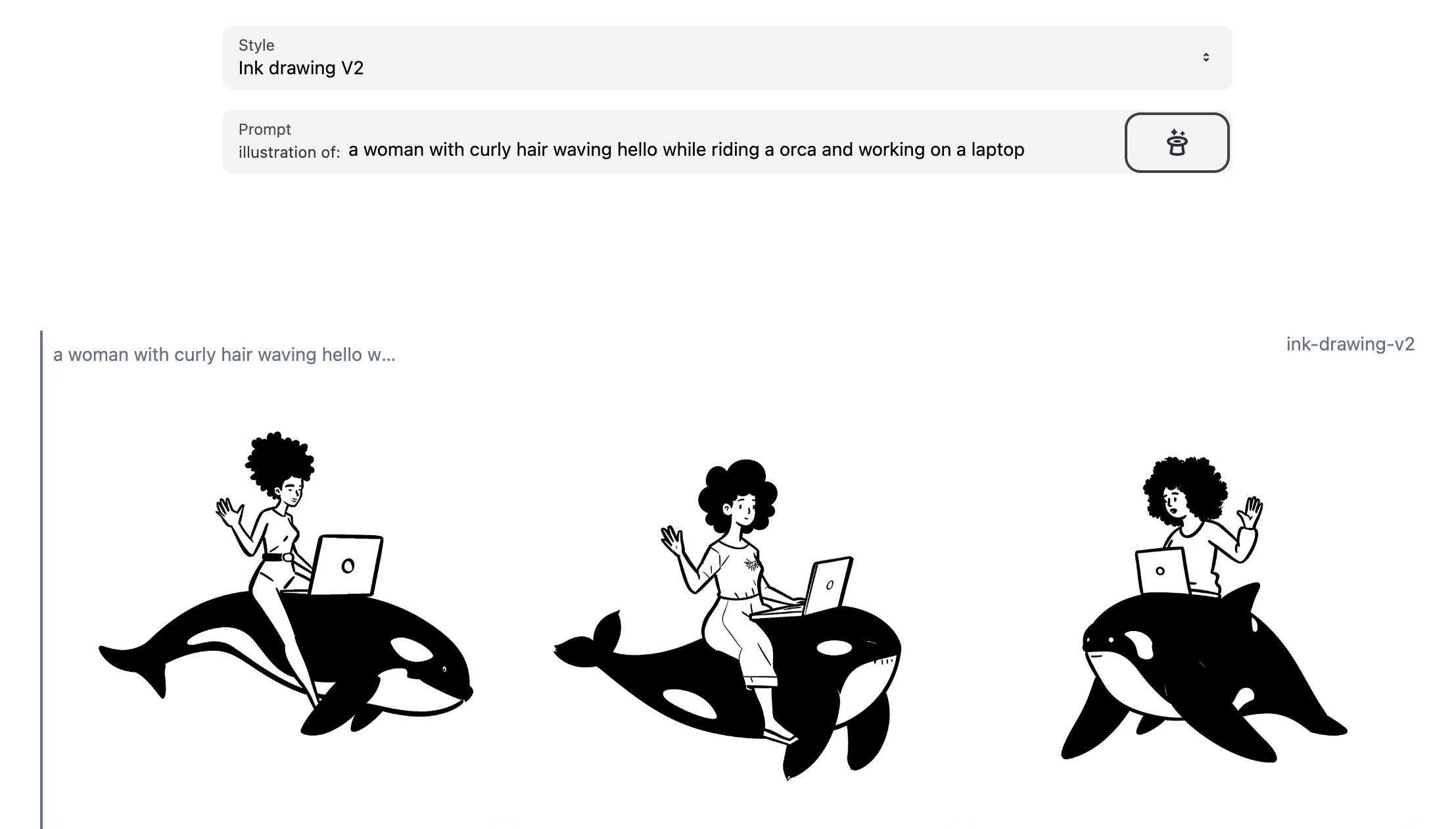 AI Illustration Generation with Consistent Style